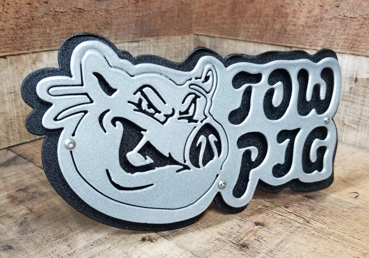 Tow Pig Trailer Hitch Cover – welchschopshop